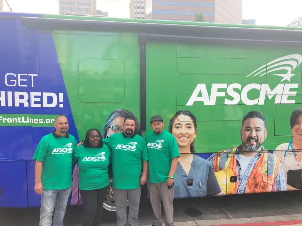 AFSCME's "Staff the Front Lines" in San Diego | AFSCME Local 127