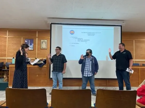 Tim Douglass sworn into Executive Board of SDICLC | AFSCME Local 127